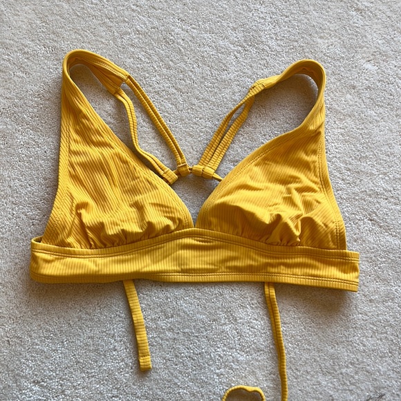 Swim | Yellow Swim Top | Poshmark